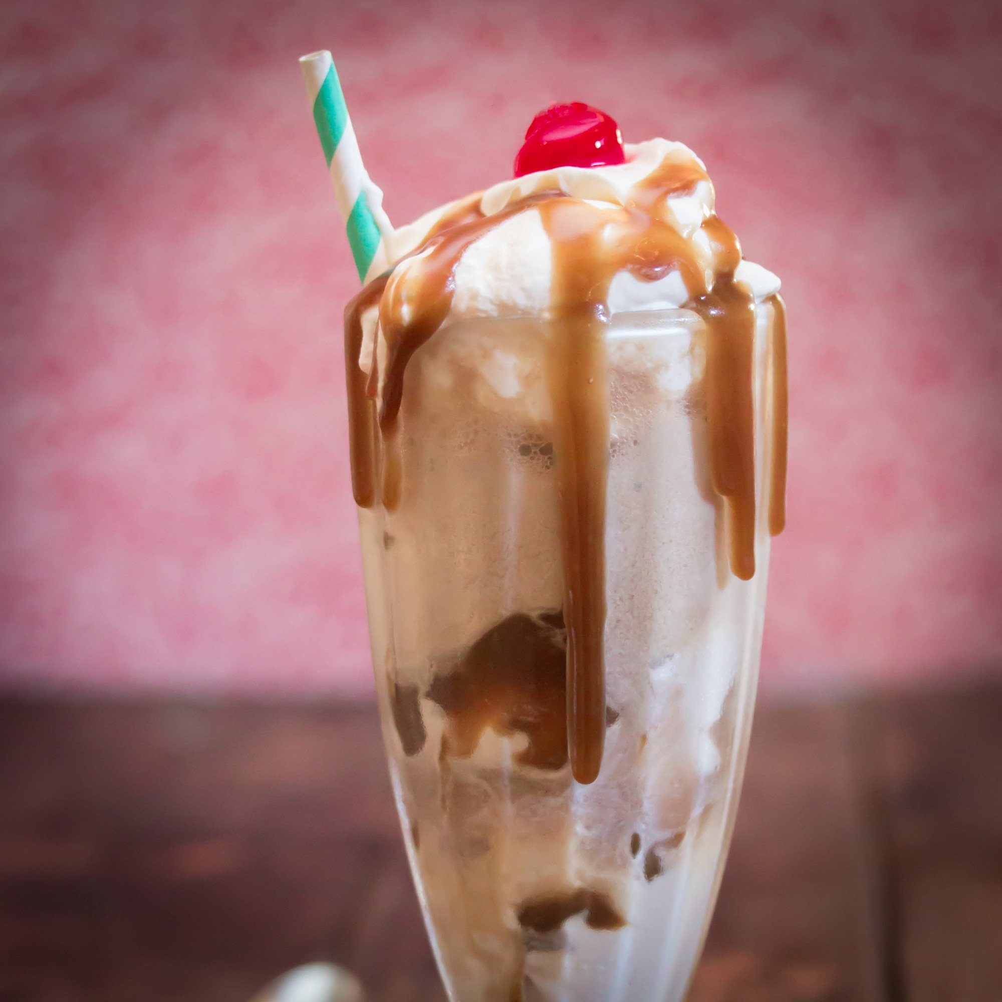 Whiskey Caramel Root Beer Float