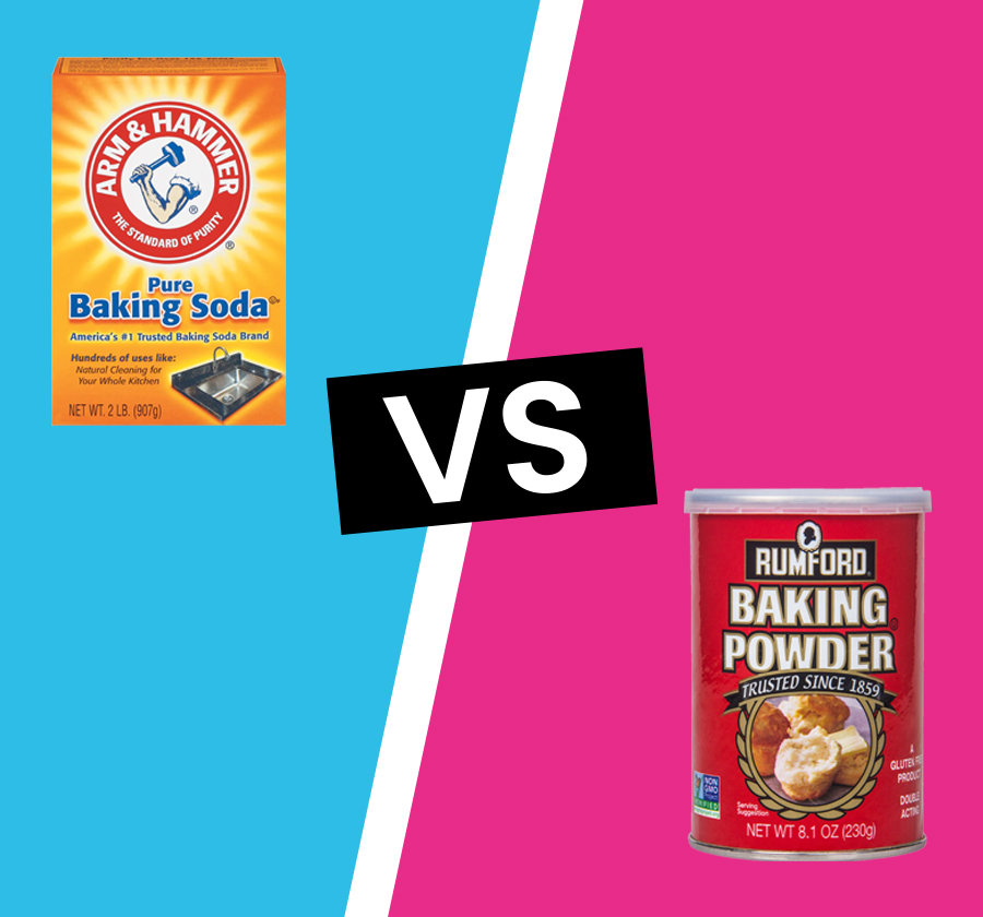 Baking Soda vs. Baking Powder - What's the Difference?