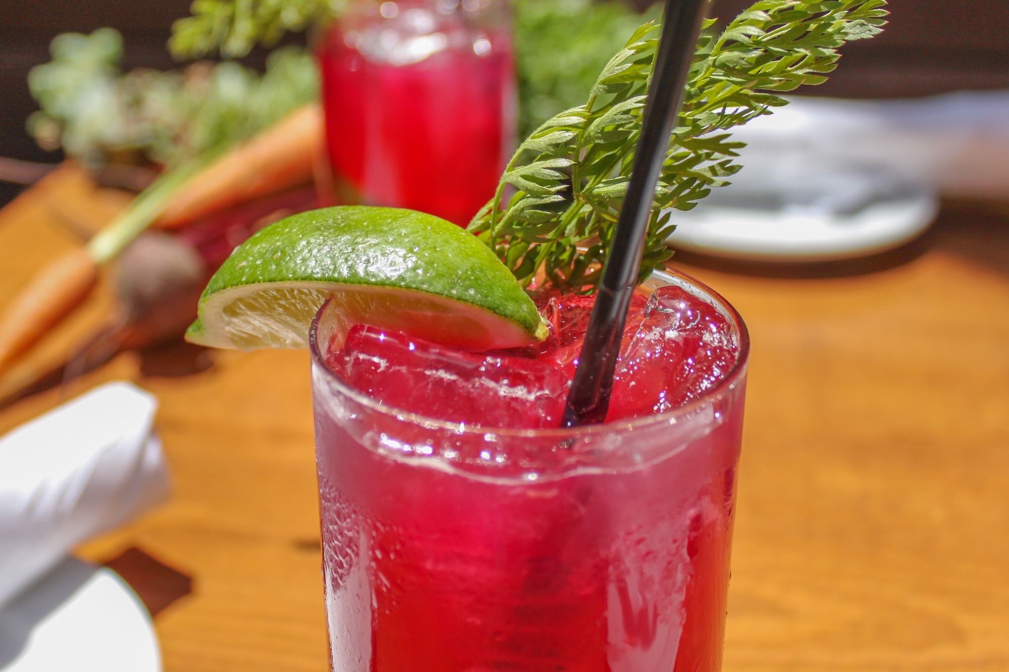 Beet and Carrot Cocktail by the girl & the fig