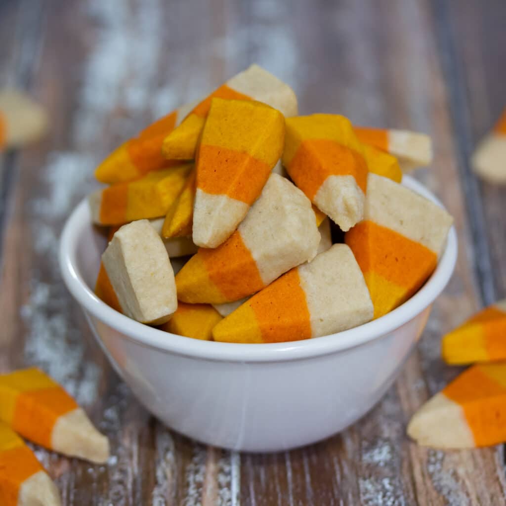 Candy Corn Sugar Cookies (Halloween Recipe) - Jerry James Stone