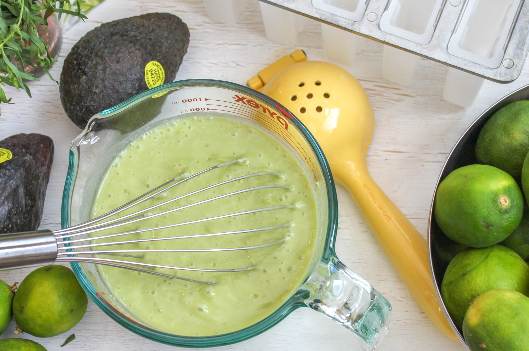 Avocado Coconut Popsicles