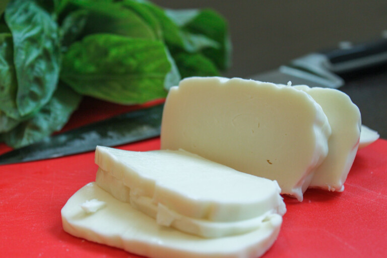 Fresh Mozzarella Marinated in Basil & Lime - Jerry James Stone