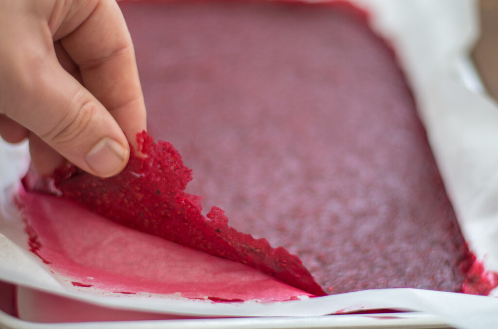 Apple, Mango & Raspberry Fruit Leather