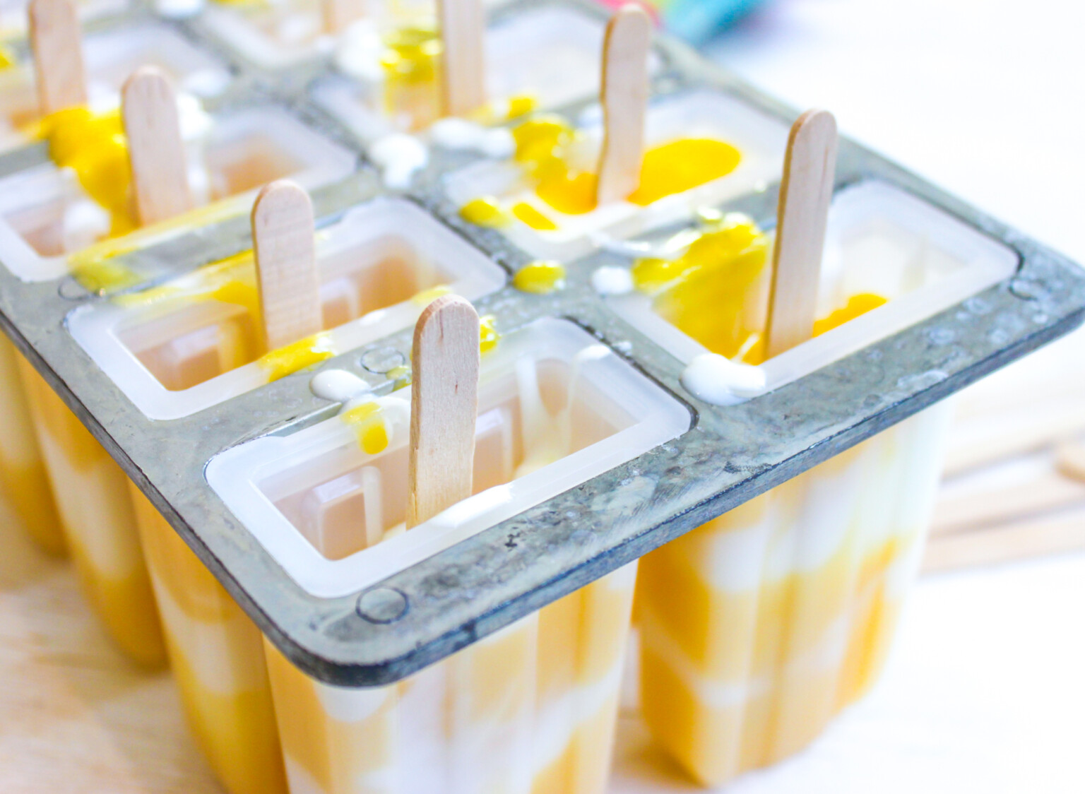 Mango Lassi Popsicle