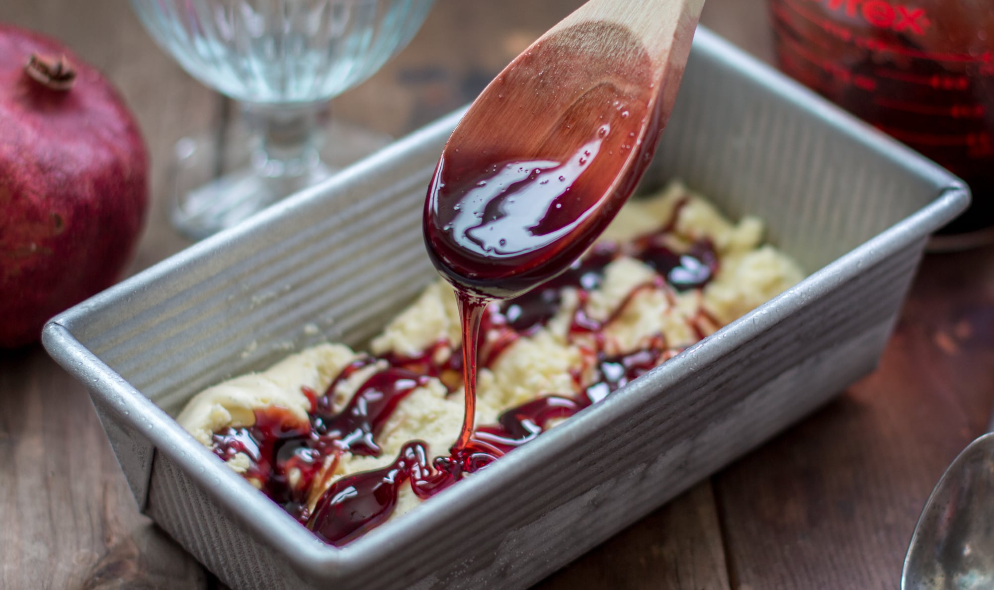 Pomegranate & Sage Ice Cream