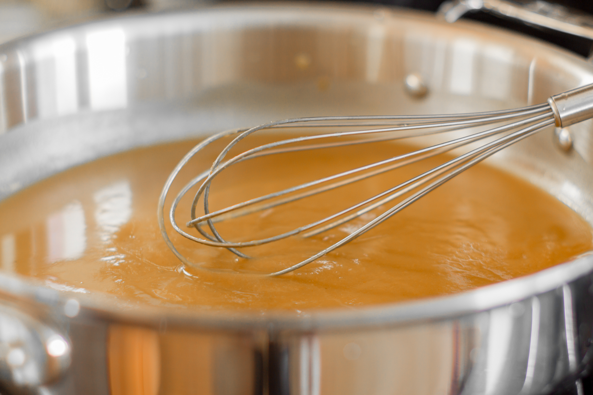 Pumpkin Pie Churro with Bourbon Caramel