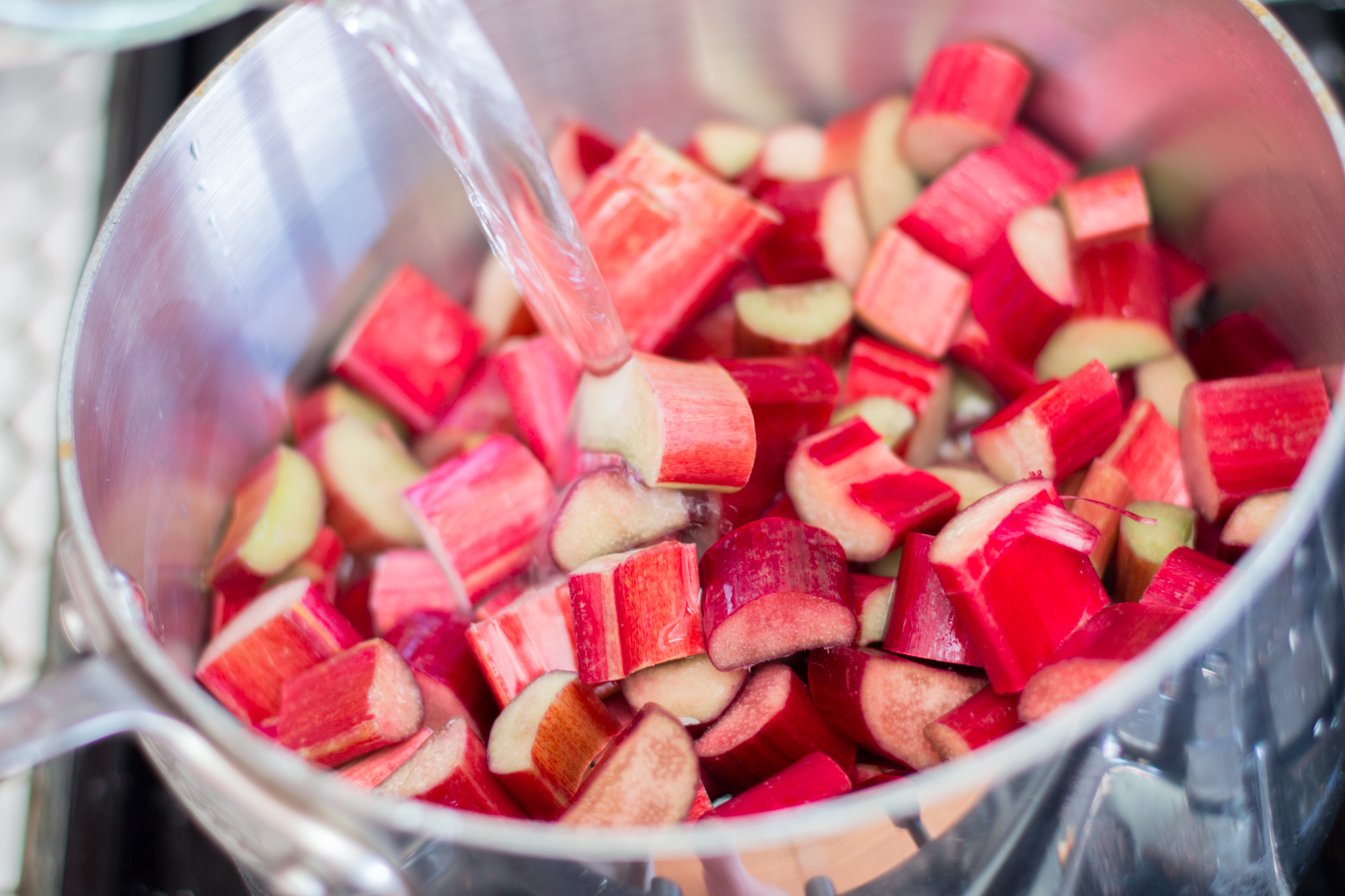 Rhubarb Margaritas