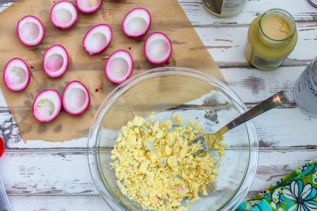 Spiked Deviled Eggs for Easter Sunday