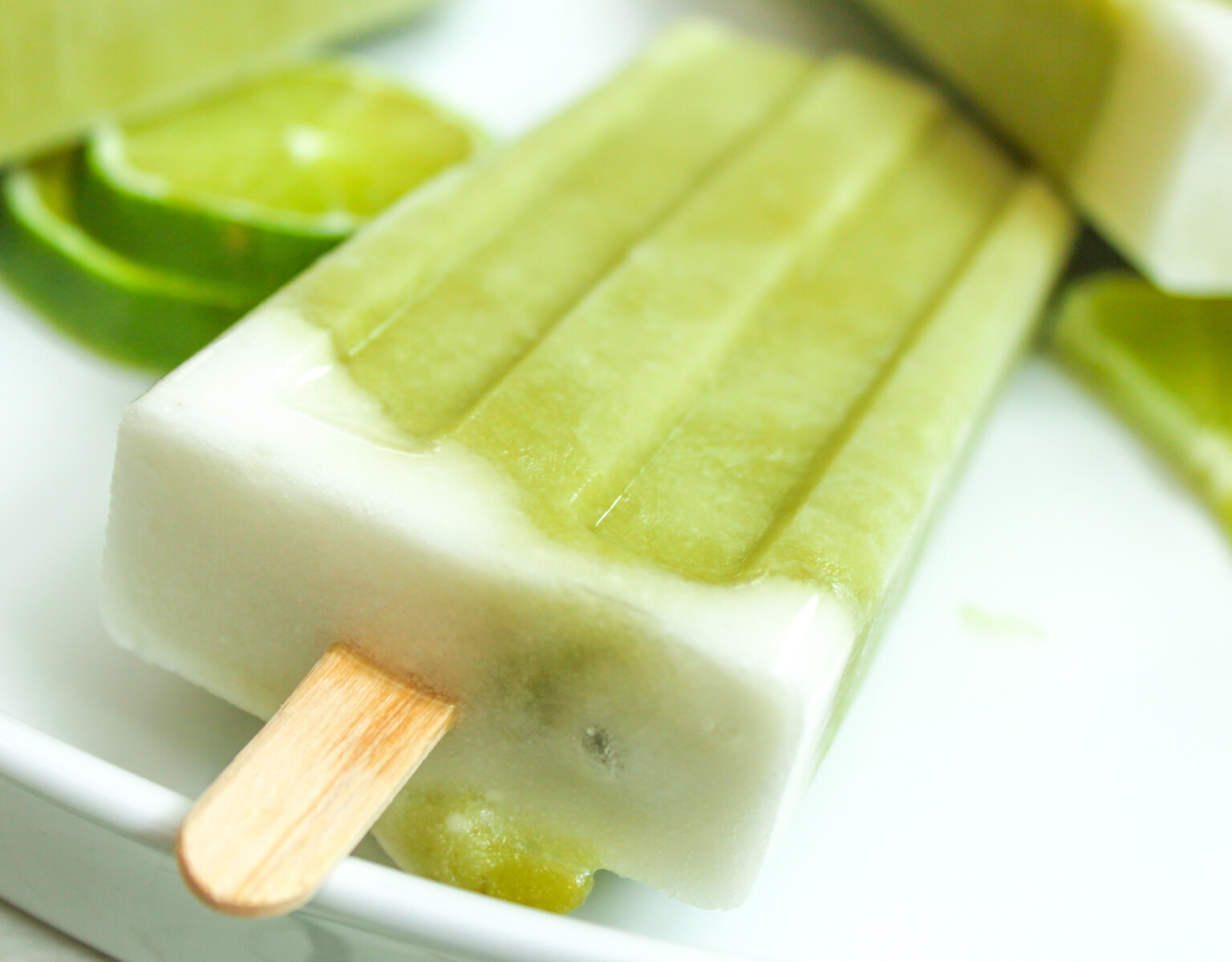Avocado Coconut Popsicles