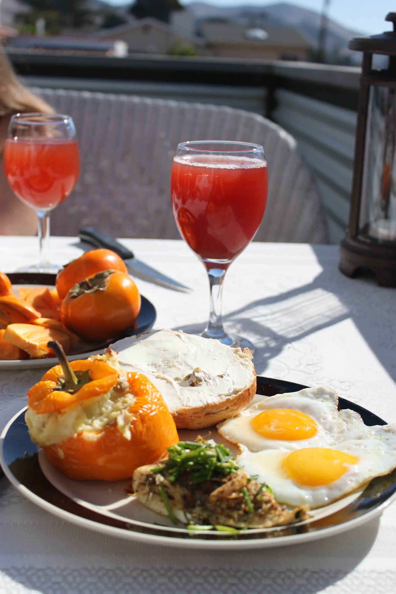 Mashed Potato Stuffed Bell Peppers
