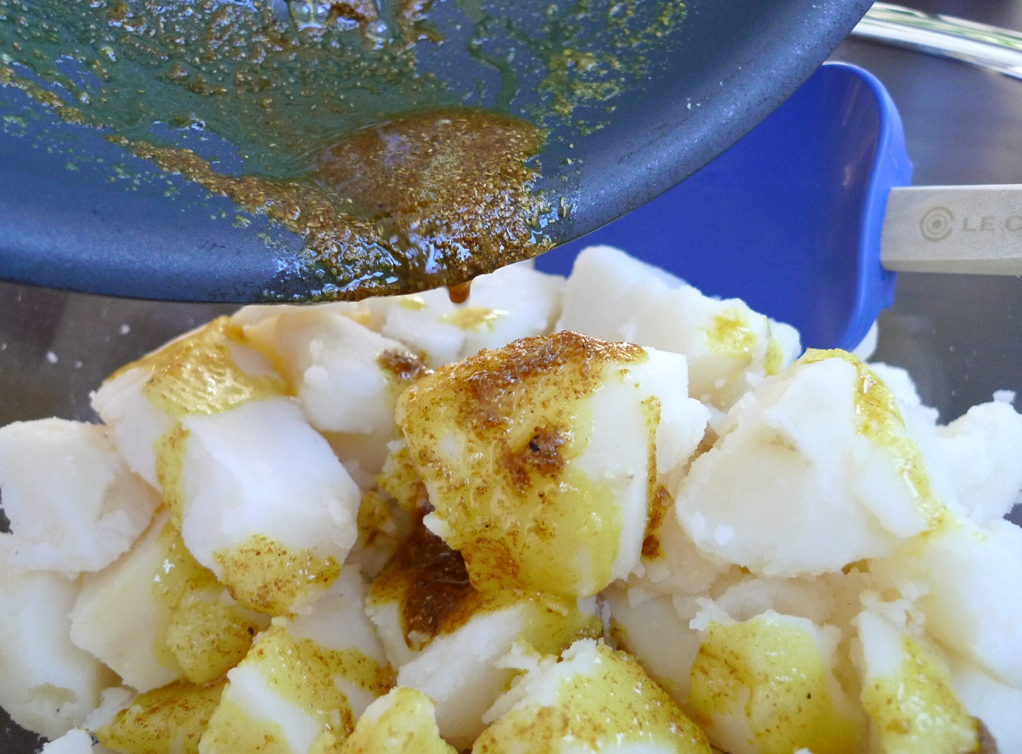 Curry Mashed Potatoes - Jerry James Stone