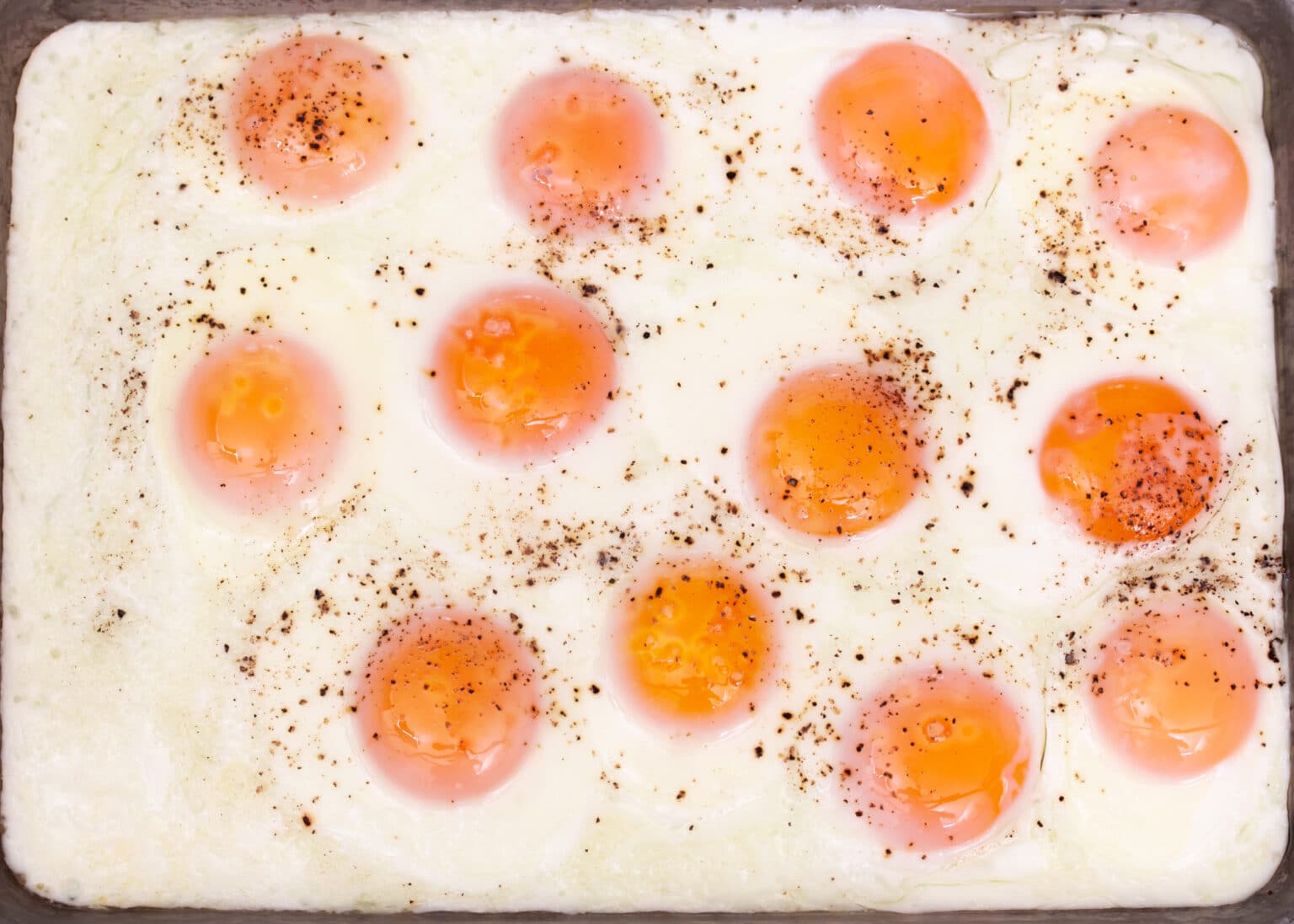 Easy Sheet Pan Fried Eggs - Jerry James Stone