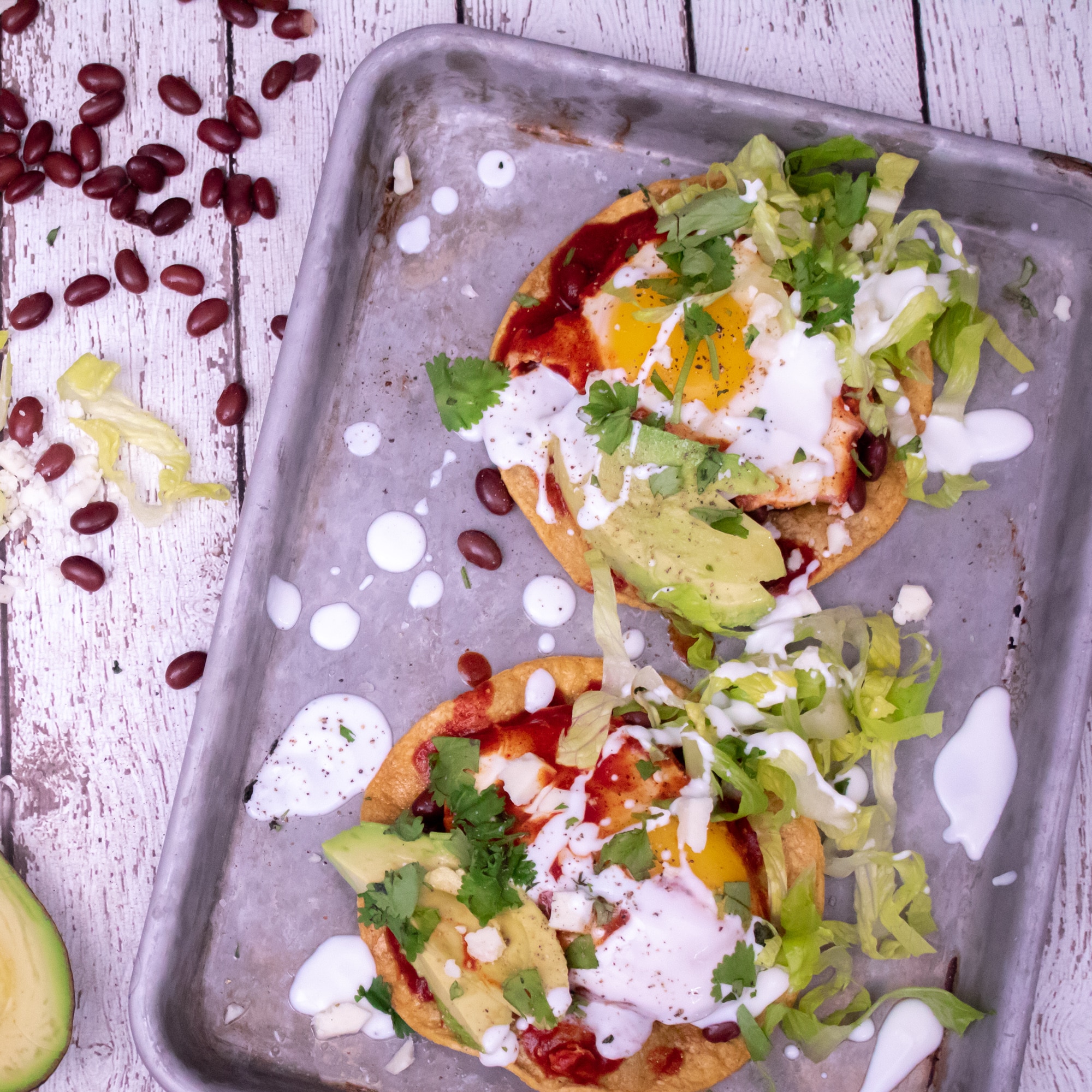 Huevos Rancheros Breakfast Tostada