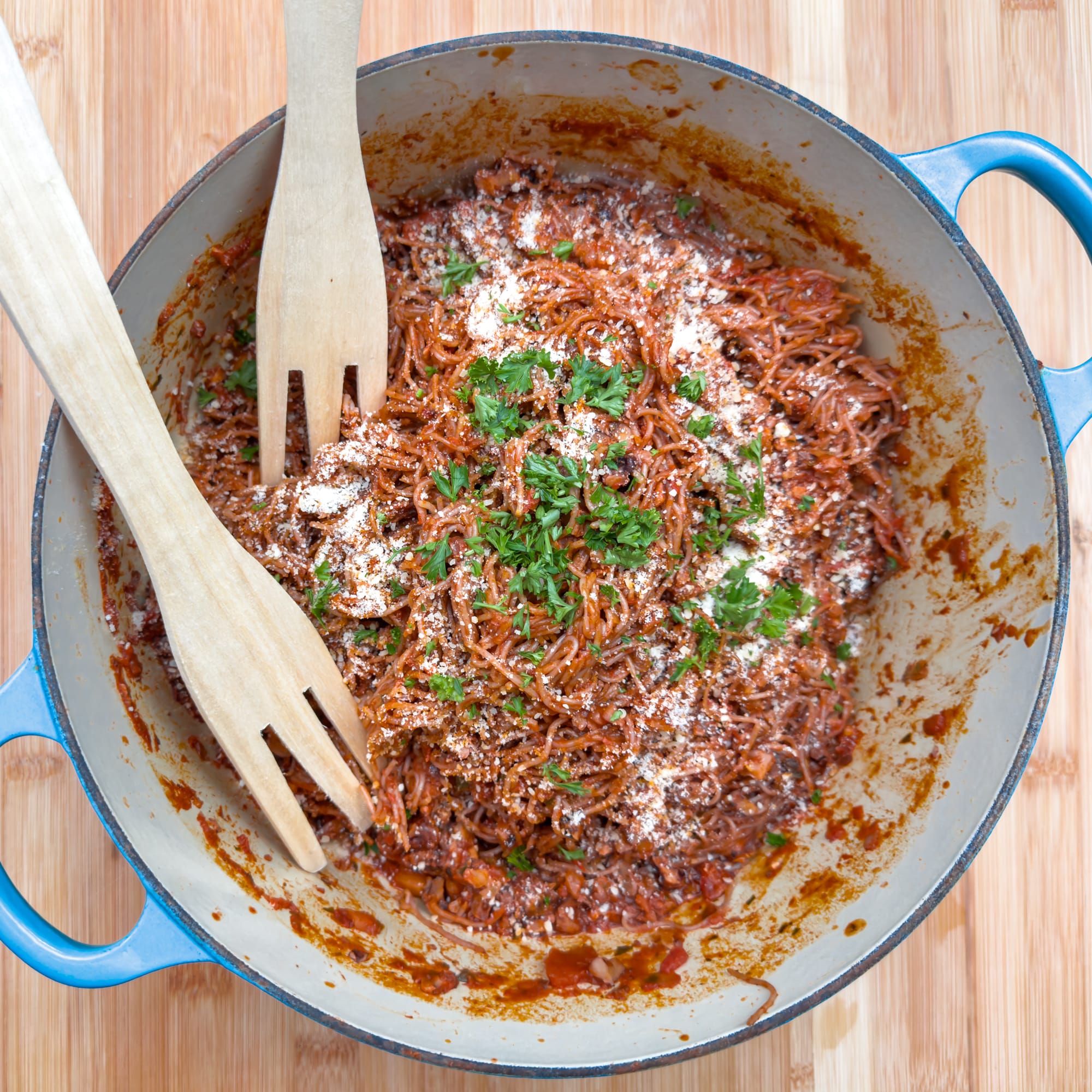 One Pot Vegan Bolognese